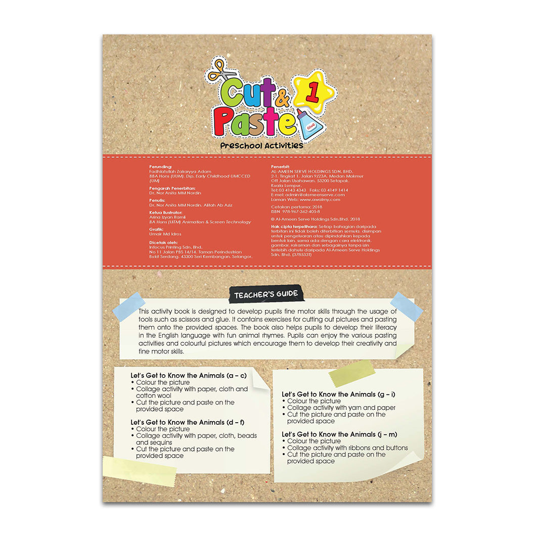 Cut & Paste - Book 1 – AWALBOOKS